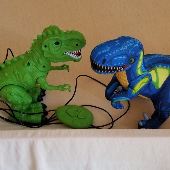 Toys | Remote Control Dinosaur And Stuffed Dinosaur | Poshmark